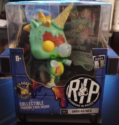 Rainbows In Pieces Rip Undead Ned Zombie Unicorn Figure #007 | eBay