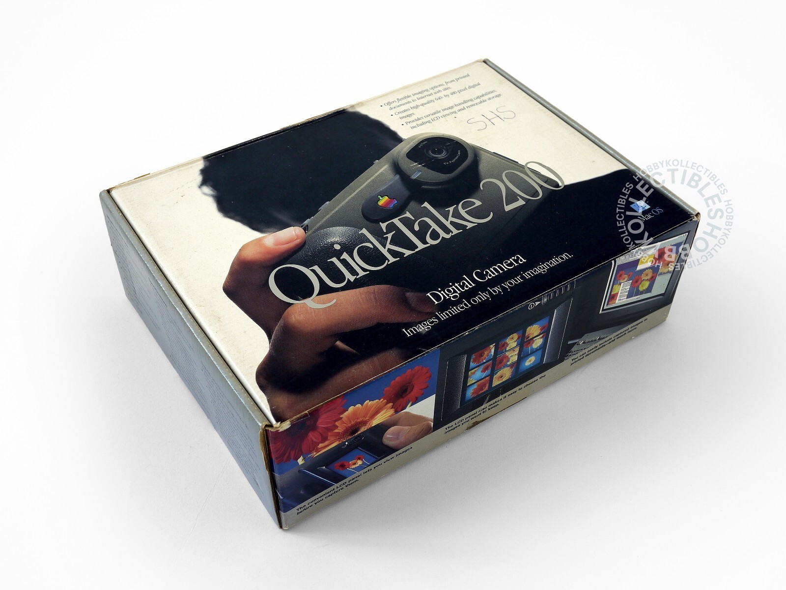 Apple Vintage QuickTake 200 Digital Camera w/Box CD 2mb Storage Card ...