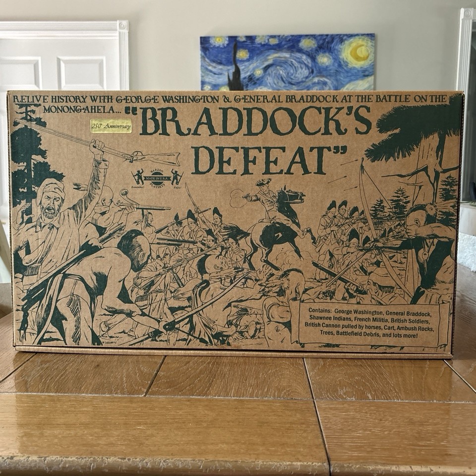 Barzso “ Braddock’s defeat” 250th anniversary set, RARE!! | eBay