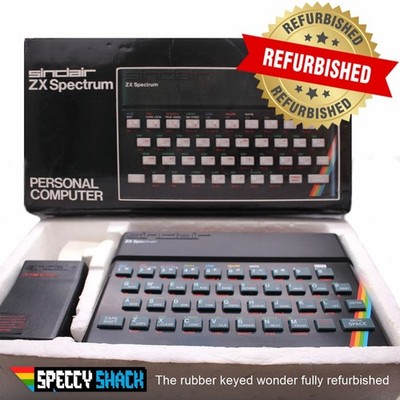 Sinclair ZX Spectrum 48K Issue 3 – Boxed & Refurbished + New PSU ...