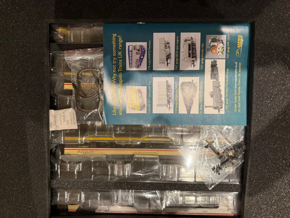 924505 Rapido Trains OO Gauge Advanced Passenger Train APT SET DCC ...