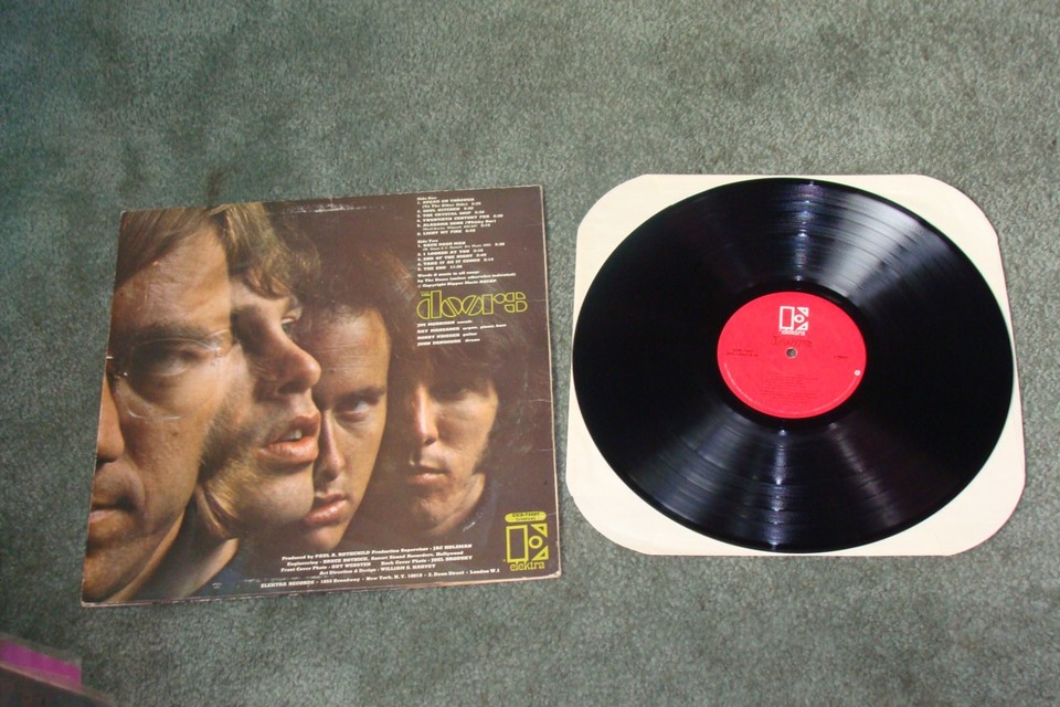THE DOORS DEBUT SELF RECORD VINYL LP ALBUM ORIGINAL ELEKTRA 1967 JIM ...