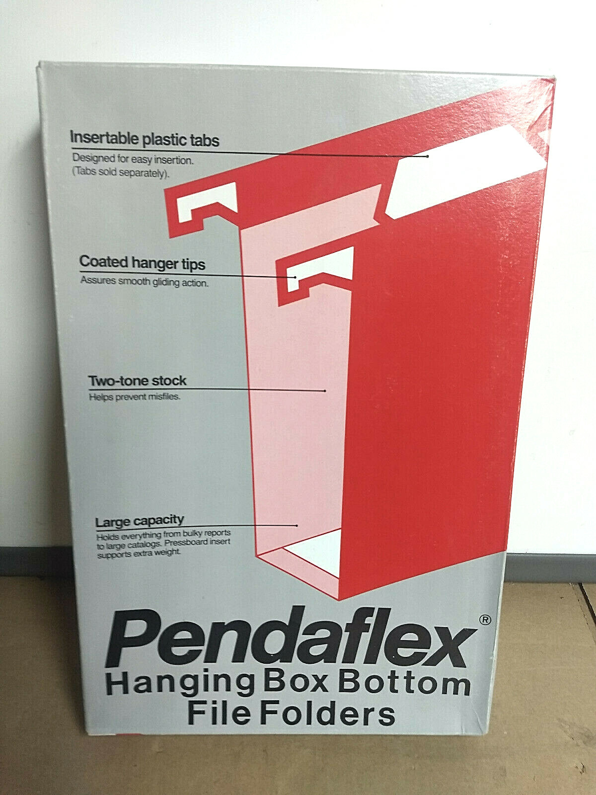 Pendaflex Hanging Box Bottom File Folders, Standard Green, Legal Size ...