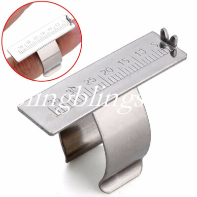 Dental Endodontic Stainless Steel Finger Rulers Span Measure Scale ...