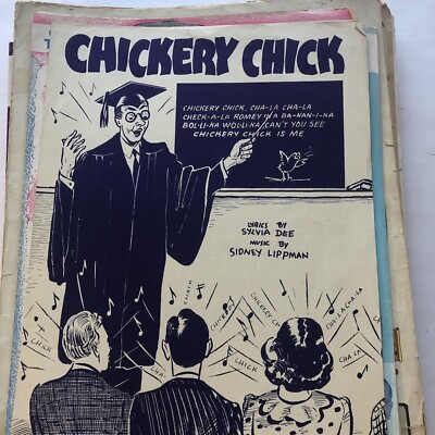 Chickery Chick- Sheet Music Vintage 1940’s | eBay