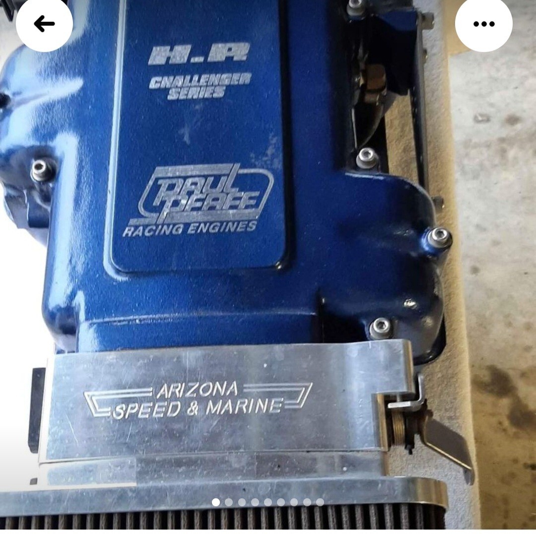 Big Block Chevrolet Marine Intake Assembly Paul Pfaff Engines And ...