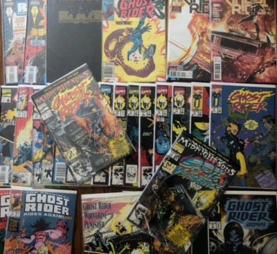 30x GHOST RIDER LOT! Vintage 1990s+ w V2 #28 KEY 1st Lilith & Nine ...