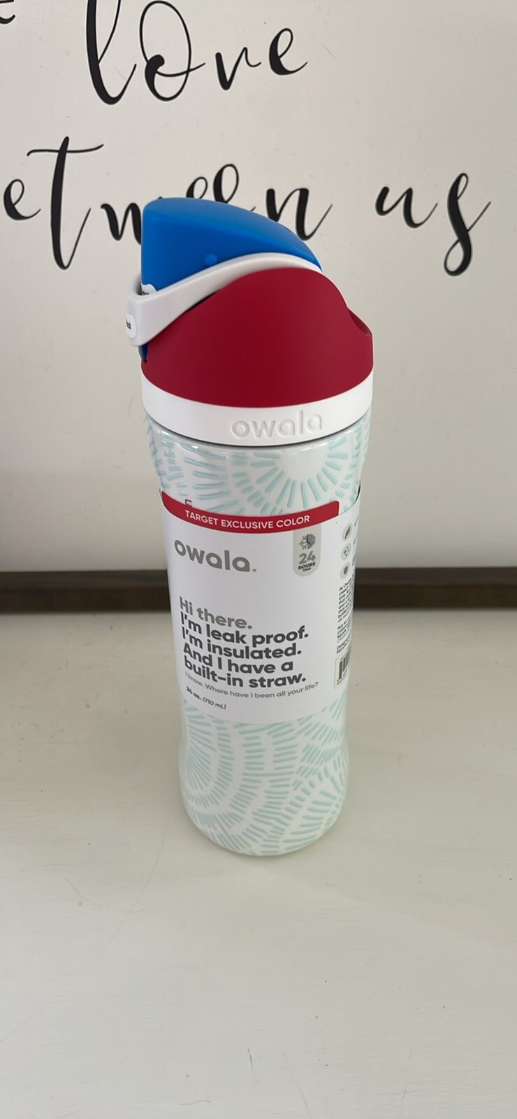 Owala Fourth Of July Red/White/Boom 24oz FreeSip Water Bottle | eBay