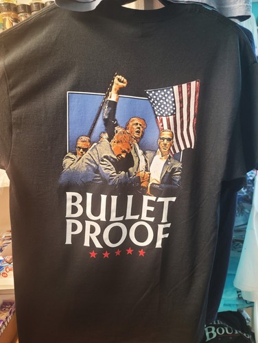 New TRUMP BULLETPROOF Assassination attempt t shirt TRUMP 2024 MAGA | eBay