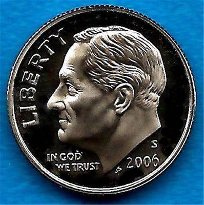 2006 Gem Proof 90% Silver Roosevelt Dime-DCAM | eBay