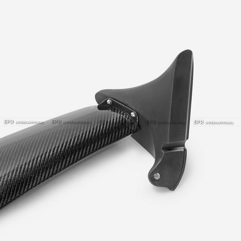 For Mini Cooper R50 R53 AQR Style Carbon+FRP Rear Spoiler Roof Wing Lip ...