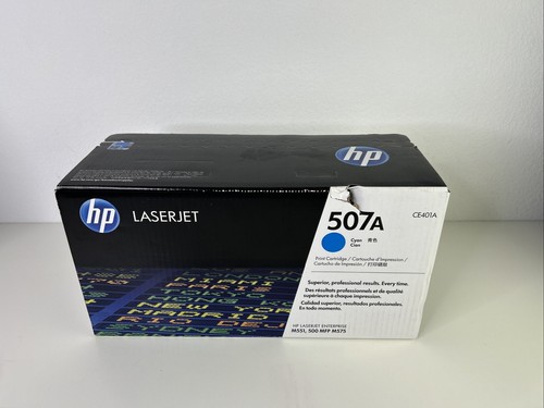 HP LaserJet 507A CE401A Cyan Toner Print Cartridge (New Sealed) | eBay