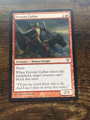Fervent Cathar 135/244 Avacyn Restored MTG Magic The Gathering D5775 ...