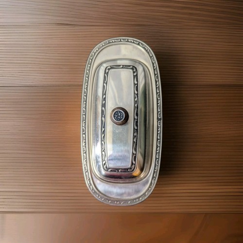 Vintage Oneida Butter Dish art deco retro | eBay