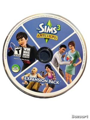 The Sims 3: Ambitions Expansion Pack (Windows PC/MAC, 2010) Game DISC ...