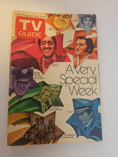 Vintage Nov. 10-16, 1973 TV Guide Los Angeles Metro Edition NO LABEL | eBay