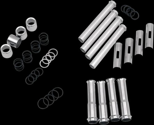 DS Chrome Pushrod Tube Cover Kit for Harley Ultra Classic 99-16 | eBay