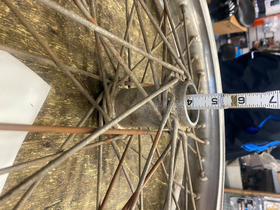 18” Spool Wheel 40 Spoke Flat Track Harley Xr750 Front Rim Aluminum ...