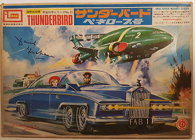 THUNDERBIRDS FAB 1 MODEL KIT MADE BY IMAI & SIGNED BY DAVID GRAHAM AKA ...