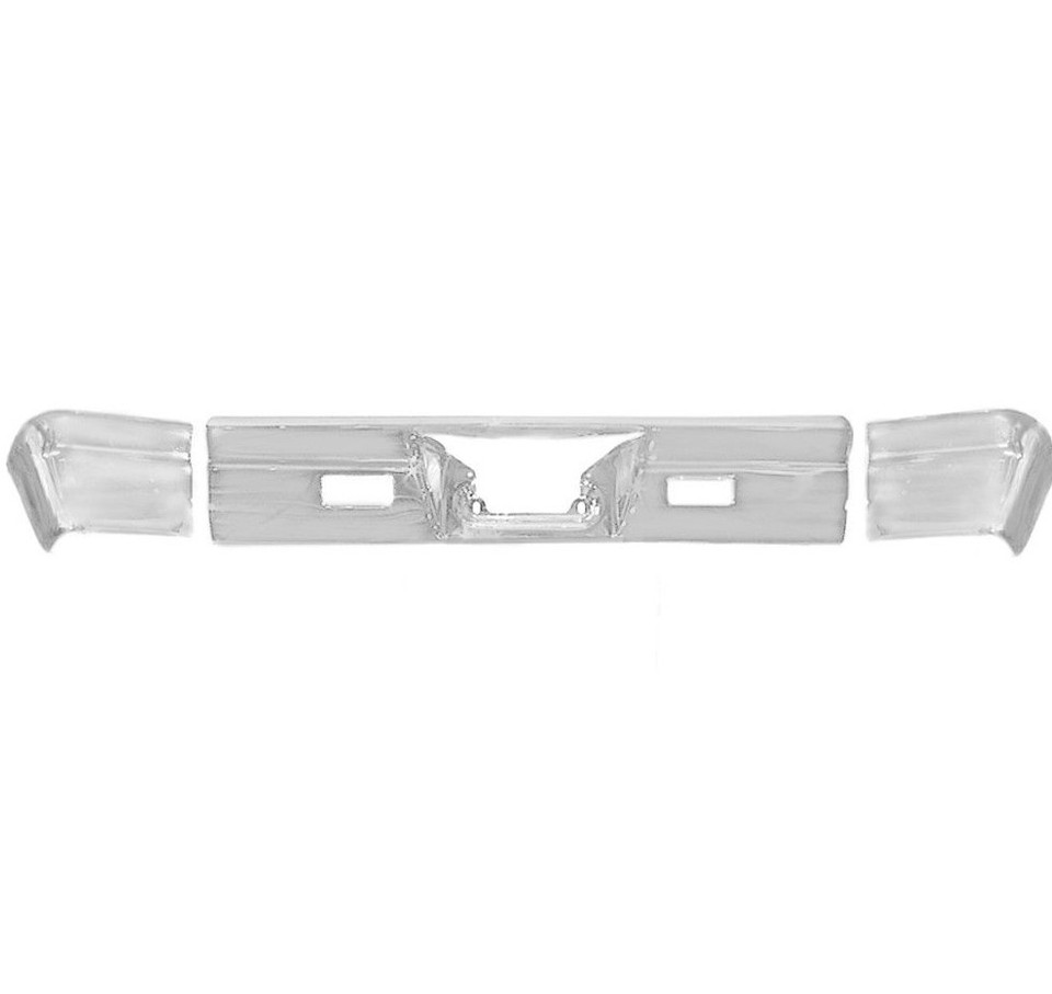 1966 Impala Rear Bumper Set Chrome 3 Pieces Set Center/ Right/ Left ...