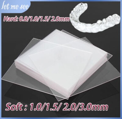 Dental Splint Hard/Soft 0.8-3.0 Orthodontic Retainer Vacuum ...