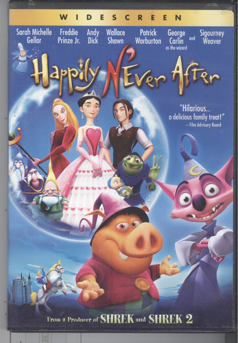 Happily N'ever After (2006 WS DVD) Sarah Michelle Gellar George Carlin ...