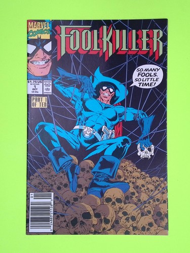 Foolkiller #1 Vol. 1 1990 Marvel Comics 1st App High Grade Comic Book ...