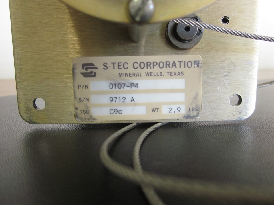 S-TEC Pitch Servo PN 0107-P4 | eBay