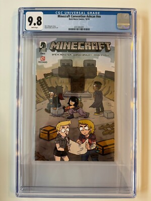 Minecraft Convention Ashcan #nn CGC 9.8 White Pages Dark Horse Comics ...