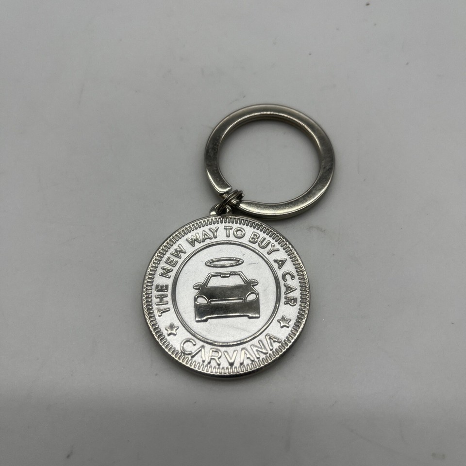 THE NEW WAY TO BUY A CAR CARVANA SILVER KEYCHAIN NEW | eBay