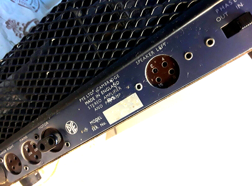 PYE Stereo Hi-Fi Audio Tube Amplifier Valve EL34 SE Single-Ended Mozart ...