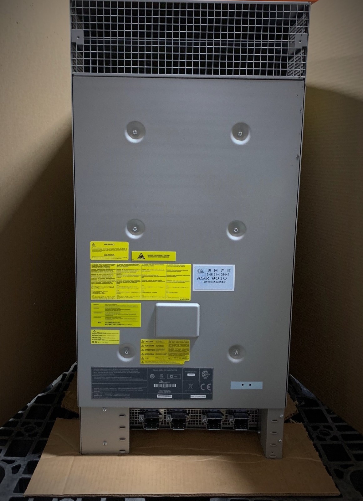 Cisco ASR-9010-AC-V2 ASR 9010 AC Chassis with PEM Version 2 1YR ...