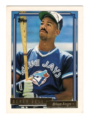 1992 Topps Derek Bell #121 Toronto Blue Jays MLB Baseball Card | eBay