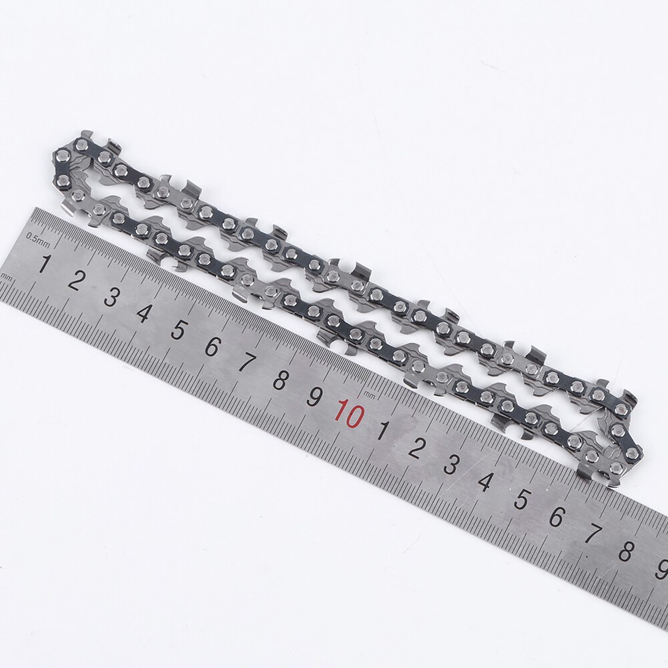 4 Inch Mini Steel Chainsaw Chain 28 Drive Links for Wood Branch Cutting ...
