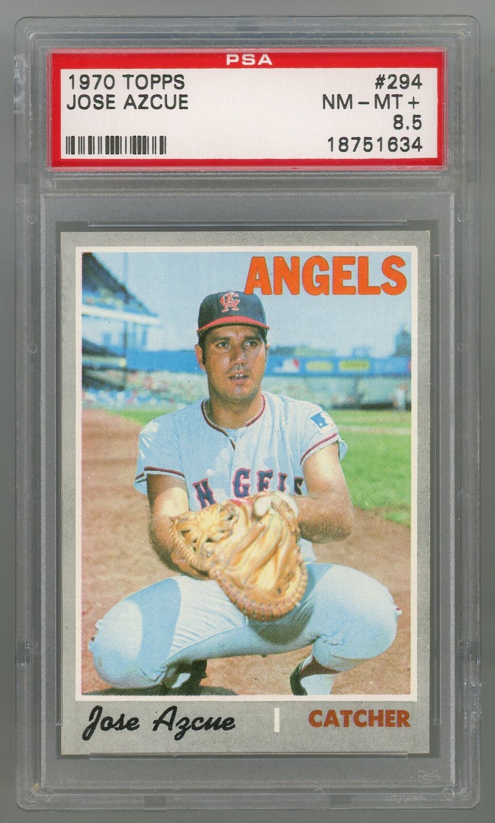 1970 Topps #294 Jose Azcue PSA 8.5 NM-MT+ #18751634 **BLL0822** | eBay