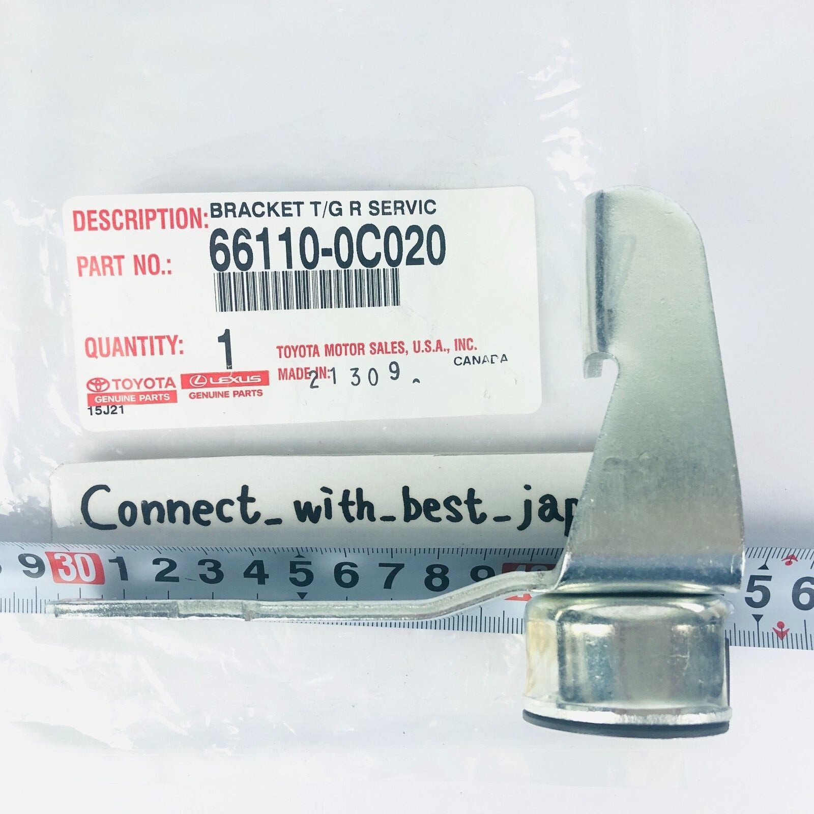 Toyota Genuine Tundra Tail Gate Hinge Assembly Right 66110 - 0C020 | eBay