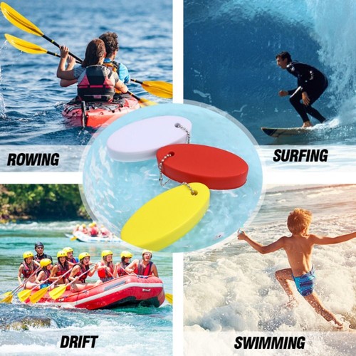 Floating Buoyant Keychain Foam Floating Keyring Buoy Keychain Marine ...