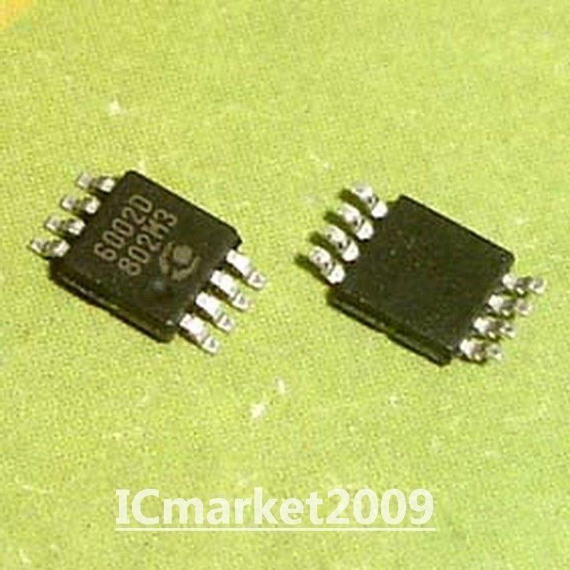 50 PCS CR6002D MSOP-8 CR6002 6002D Mosfet TinyShield Built-in ...