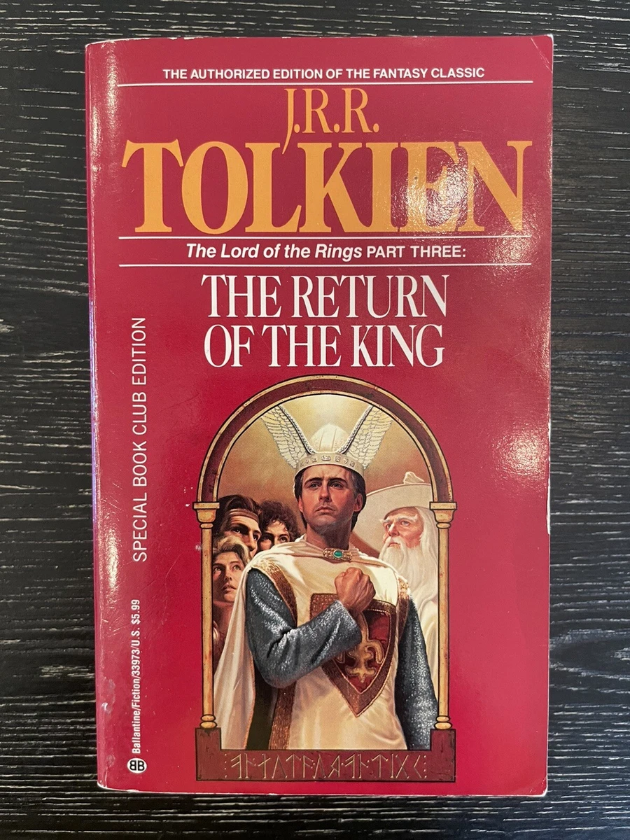 Lord Of The Rings The Return Of The King Book Cover