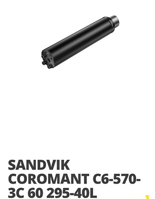 Sandvik Coromant C6-570-3C 60 295-40L, Capto C6 Silent Tools Boring Bar ...