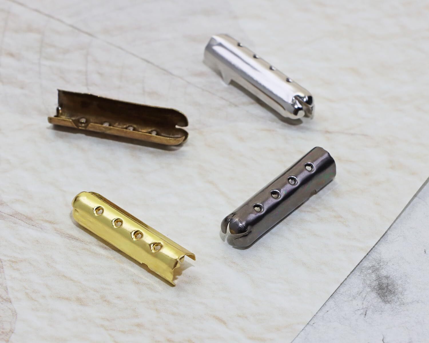 80 Pcs Metal Shoelace Repair Aglets Shoe Lace Tip Head Replacement End ...