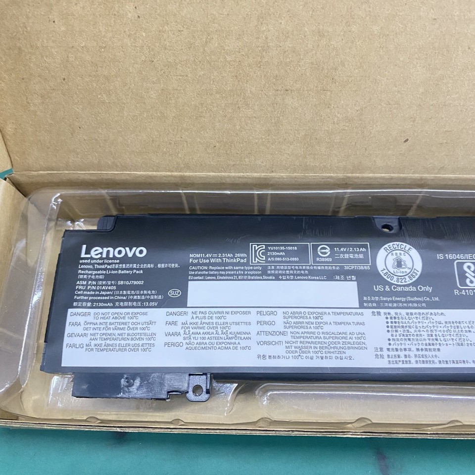 OEM New Battery For Lenovo Thinkpad T460s T470s 01AV405 00HW022 00HW023 ...