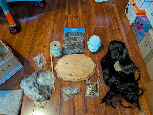 Shrunken Head Model Kit Custom Made | eBay