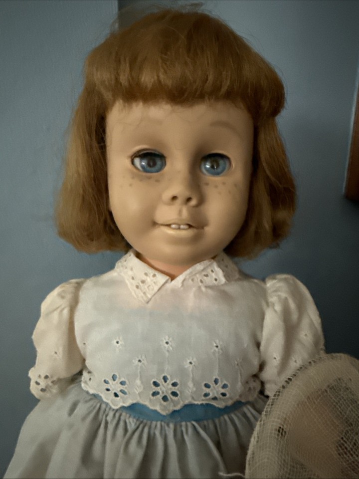 Vintage 1960 Mattel Chatty Cathy Doll Blue Dress and More - Does Not ...