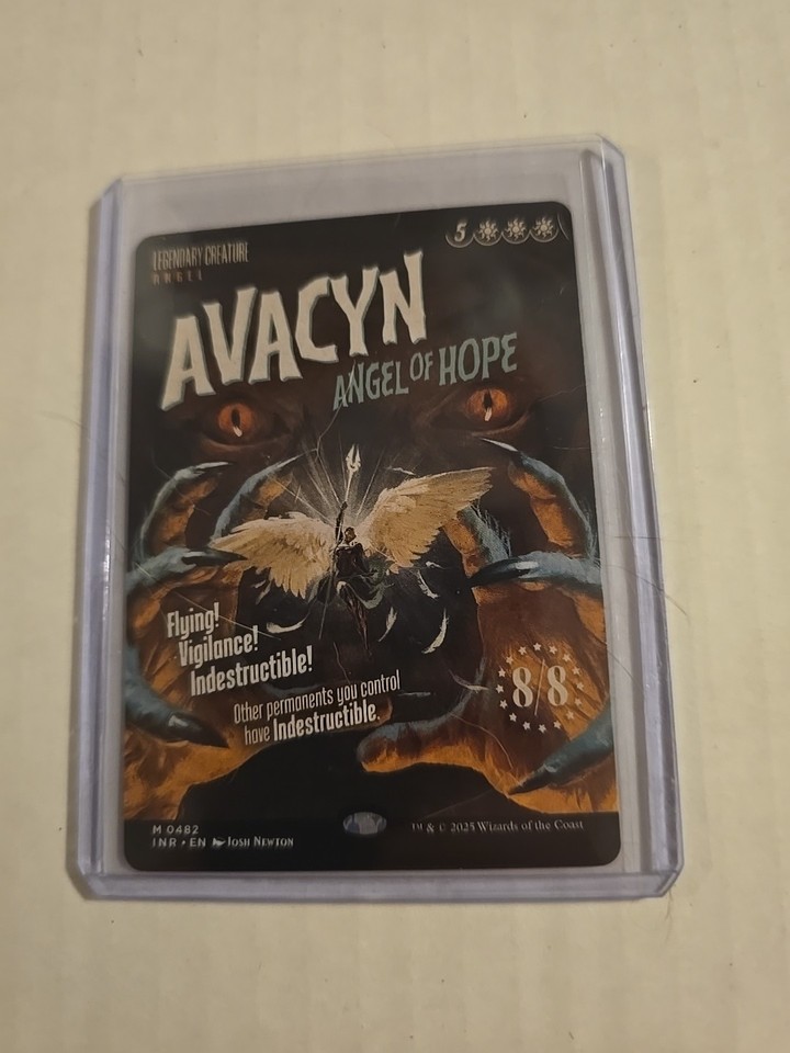 MTG Avacyn, Angel Of Hope Borderless Art Poster Non-Foil Innistrad ...