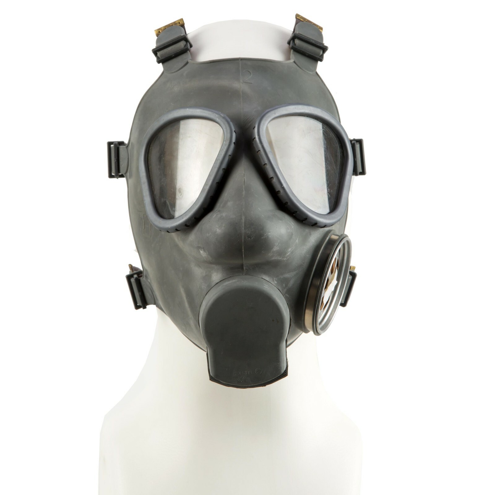 USED Finnish Military M61 Gas Mask Adult M9 Style V2 w/60MM Filter ...