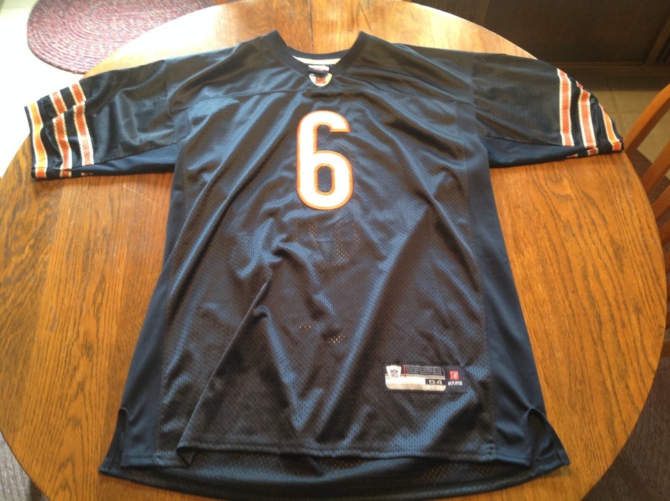 Chicago Bears #6 Authentic Jay Cutler Jersey Throwbacks Size 54 | eBay
