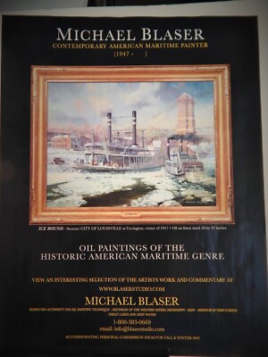 MICHAEL BLASER ART PIECES VTG ORIG 2005 ADVERTISEMENT, | eBay