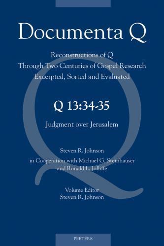 Documenta Q Ser.: Q13: 34-35 - Judgment over Jerusalem by Ronald L ...