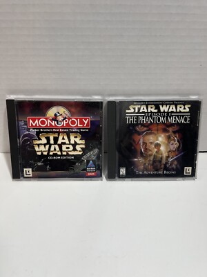 Bundle Star Wars: Episode I -- The Phantom Menace (PC, 1999) Star Wars ...